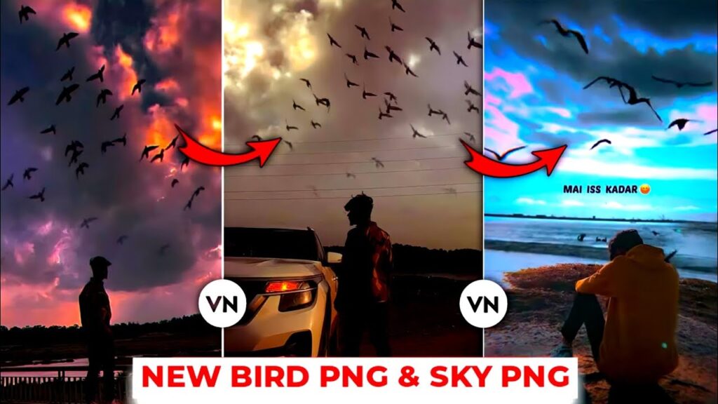 Sky video background ! Top Full Viral Sky Png & Bird Video Separite
