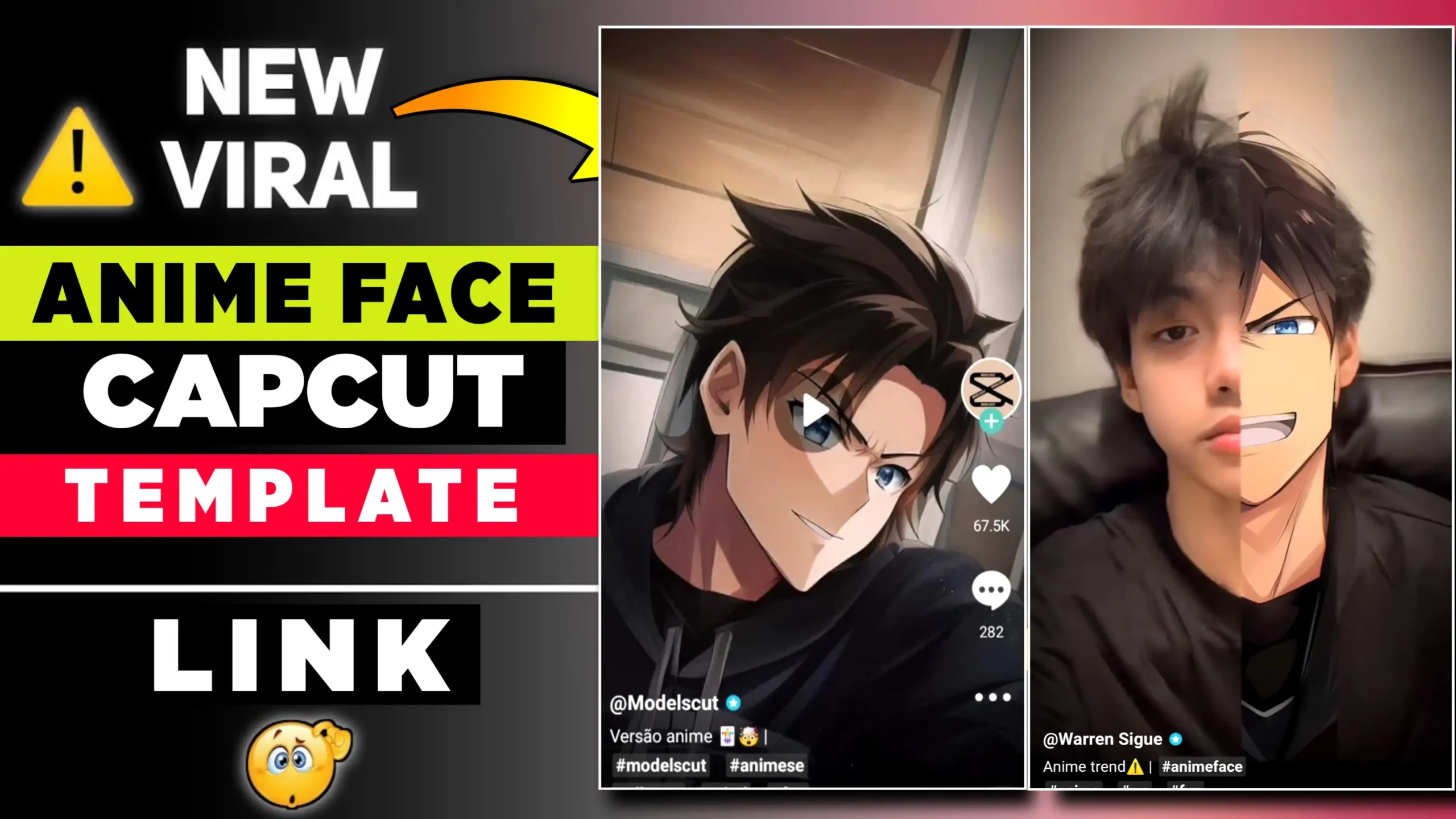 Anime Face Capcut Template 2023 New Trend Capcut Template Anupsagar