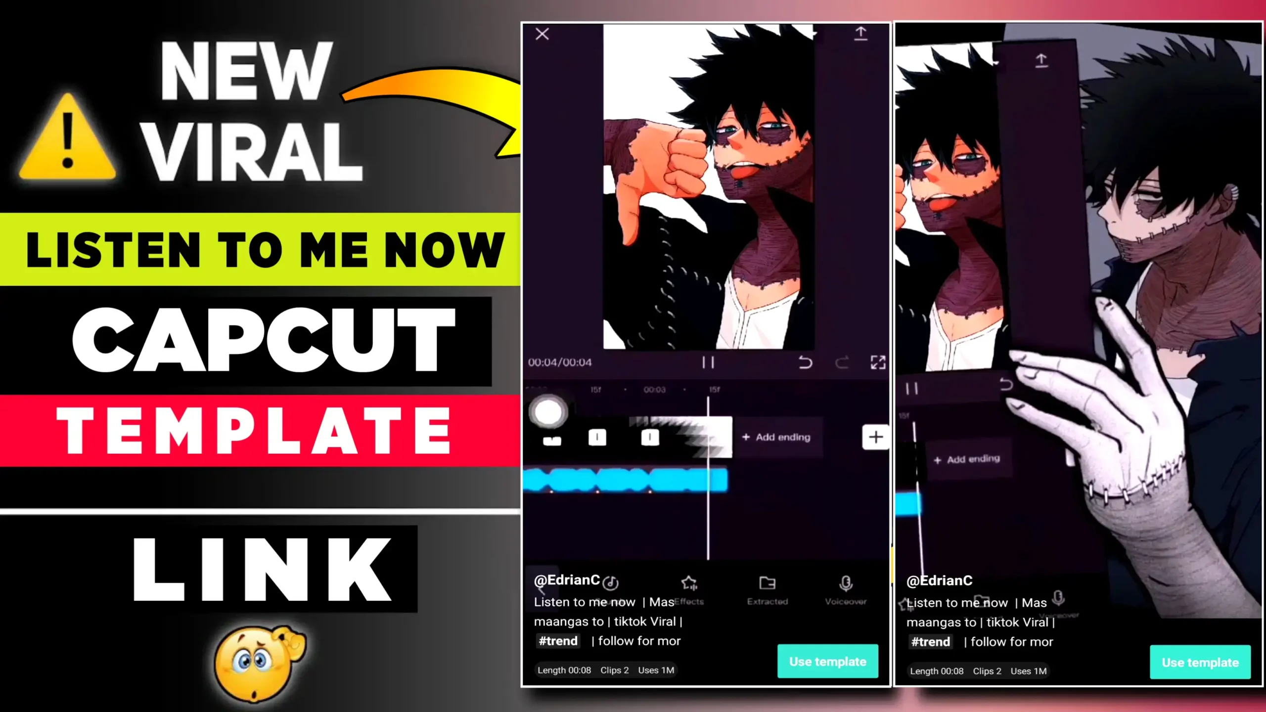 Listen To Me Now Capcut Template 2023 New Trend Capcut Template Anupsagar