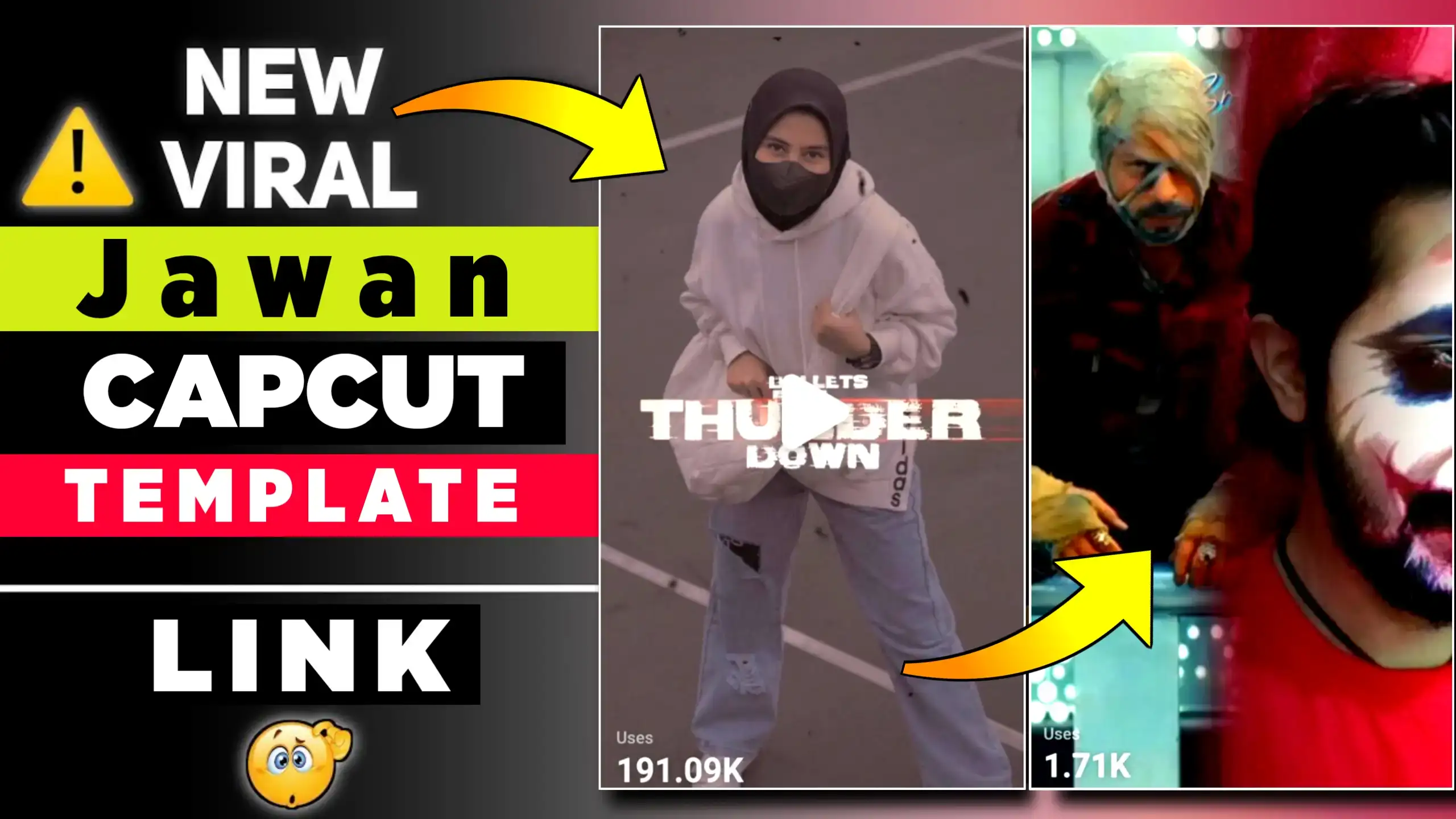 Jawan Capcut Template Link 2023 100 Working Anupsagar