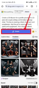 Bing AI 3D Couple Chair Wings Name Image Generator | Create Your Image ...