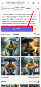 Bing AI 3D Umbrella Hoodie Name Image Generator | Create Your Image ...