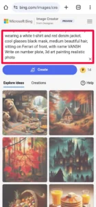 Bing Ai 3D Car Name Plate Image Generator | Create Your Image - Anupsagar