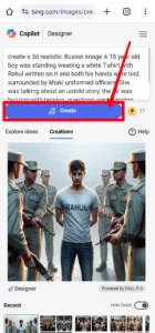 Bing AI Police Arrest T Shirt Name Image Generator | Create Your Image ...