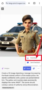 Bing AI Police Name Image Generator | Create Your Image - Anupsagar