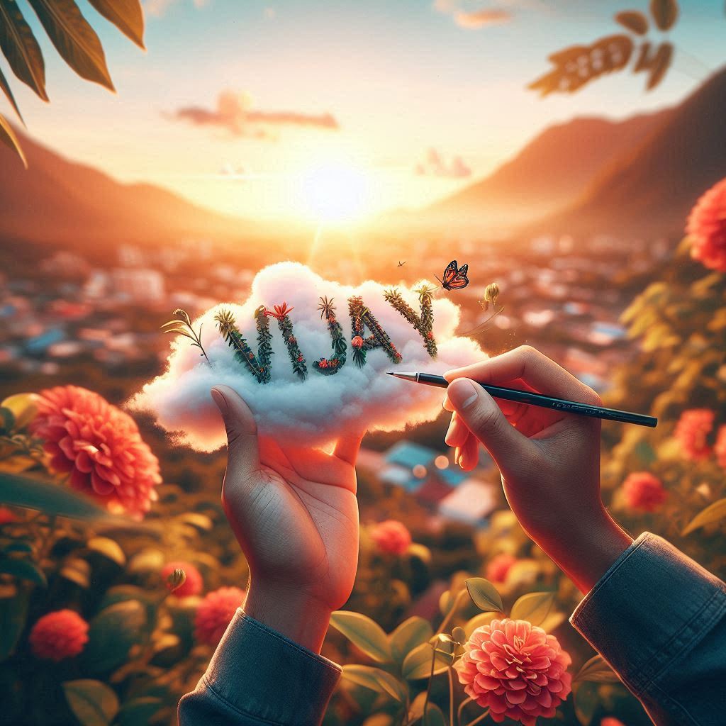 New Name Art photo Editing | Bing AI Prompts 2024 - Anupsagar