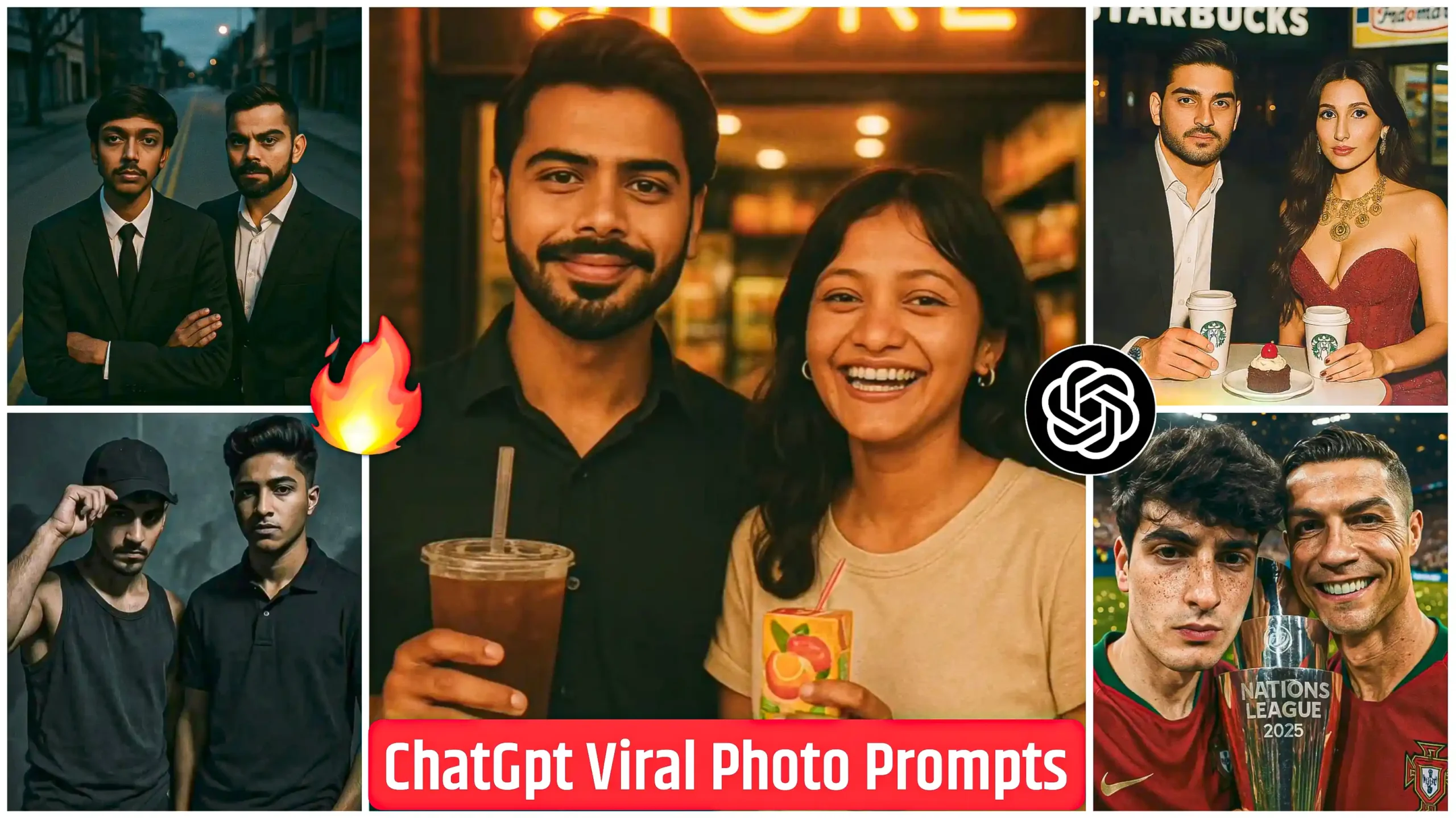 ChatGPT Combine Two Photo AI Photos Editing Prompts 2025 - Anupsagar