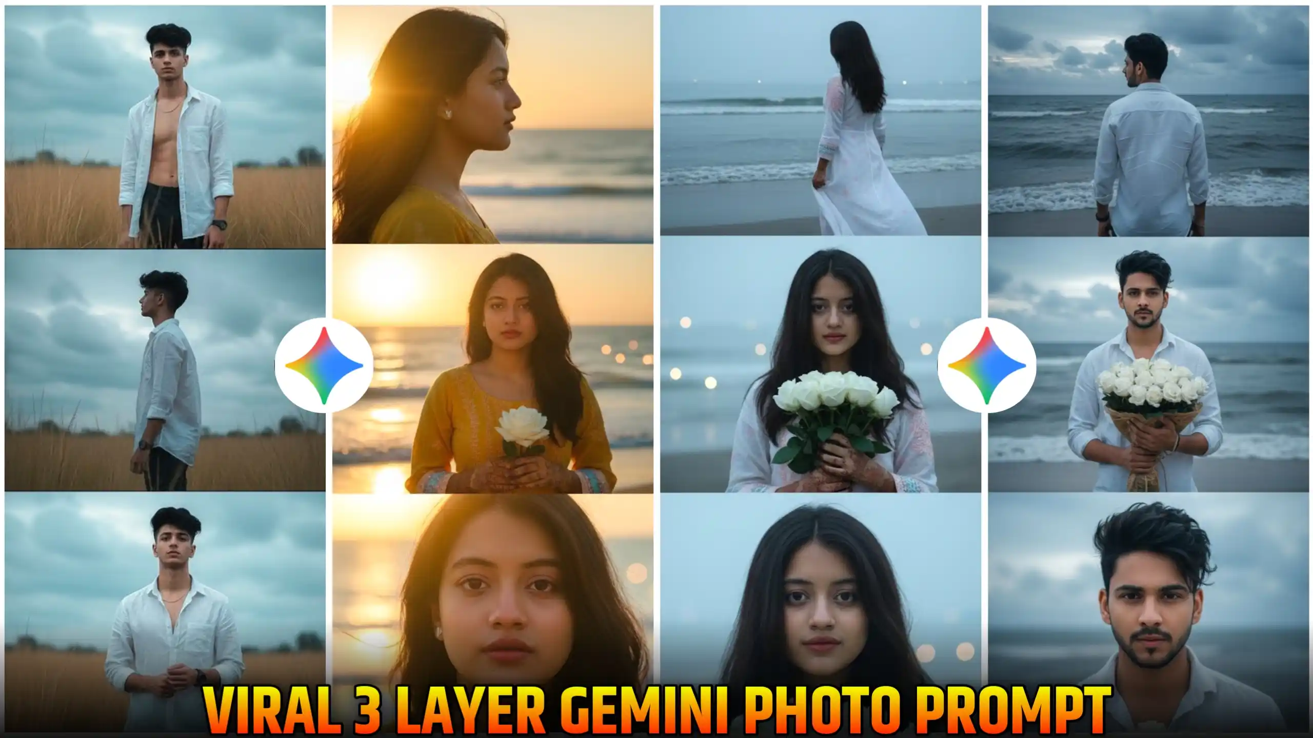 Google Gemini 3 Layer Snowfall Ai Photo Editing Prompts 2025 | Create ...